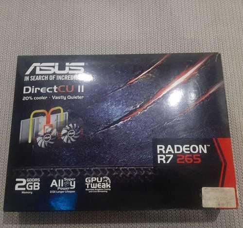 Видеокарта asus Radeon R7 265