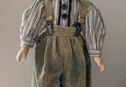 Кукла винтажная фарфоровая мальчик