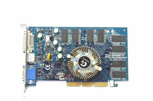 Видеокарта GeForce FX5500 128Mb Gigabyte GV-N551DP