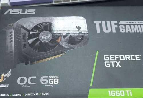 Коробка от видеокарты asus Geforce GTX 1660 Ti 6GB