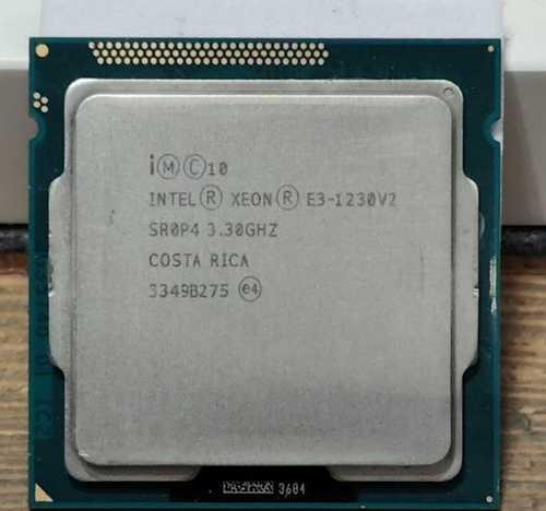 Intel Xeon E3 1230 V2 (Аналог i7 3770)