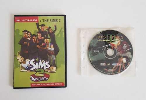 Компьютерные игры диски для пк the Sims disciples
