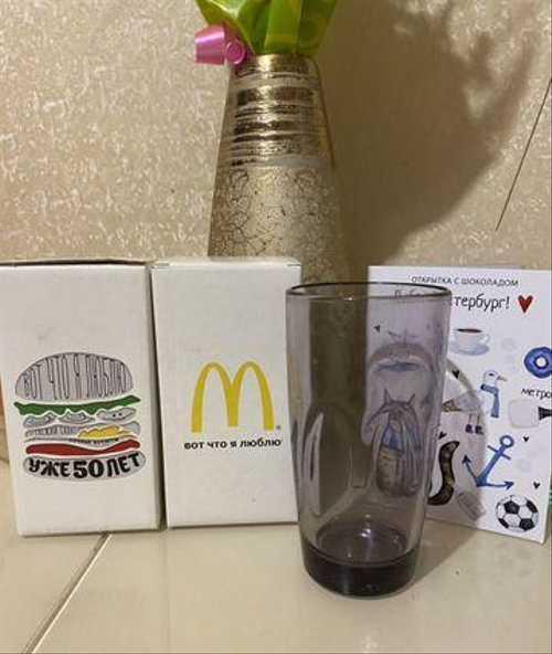 Два коллекционных стакана McDonald’s