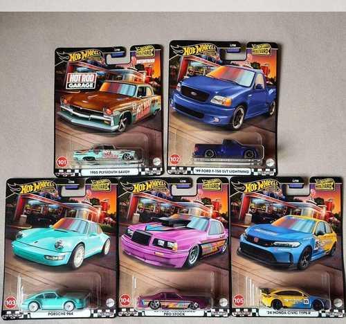 Hot Wheels Premium Boulevard 101-105