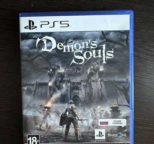 Demons souls ps5 диск