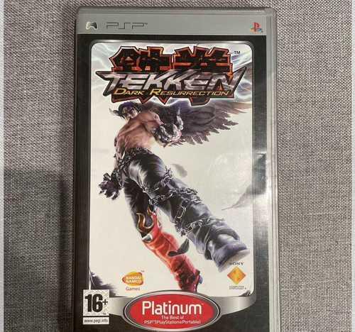 Игра на диске для psp tekken