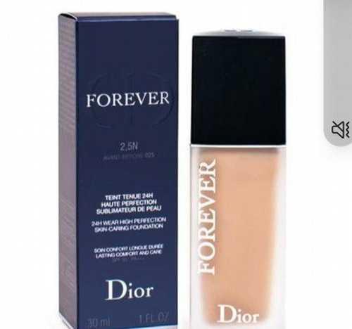 Тональный крем-флюид Dior Forever оттенок 2,5N 025