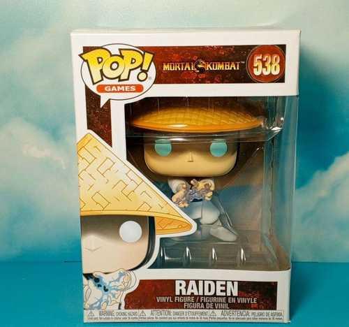 Funko Pop Raiden №538 (Mortal Kombat)