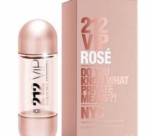 Carolina herrera 212vip rose 30мл