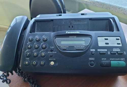 Телефон факс panasonic kx-ft22