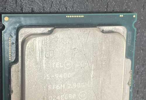 Процессор intel core i5 9400f