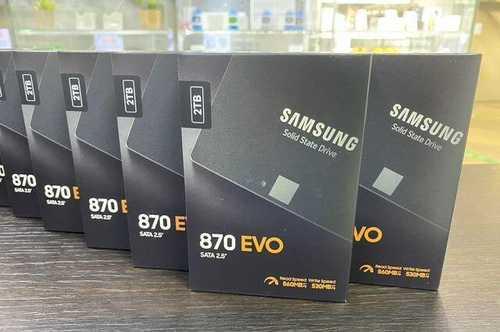 Внутренний SSD Samsung 2000Gb 870 EVO S-ATA III