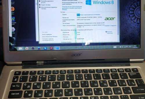 Ноутбук acer aspire S3