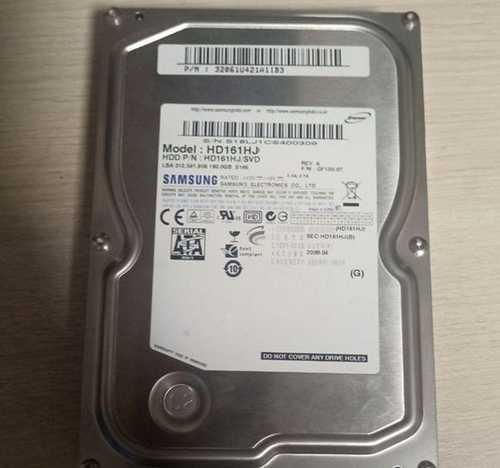 Жесткий диск Samsung 160gb