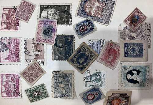 Царские марки, марки СССР, иностранные марки