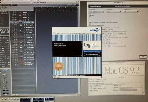 Emagic Logic 6 для Apple OS9