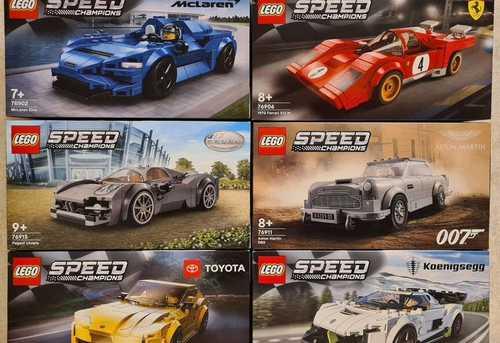 Lego Speed Champion, новые, оригиналы