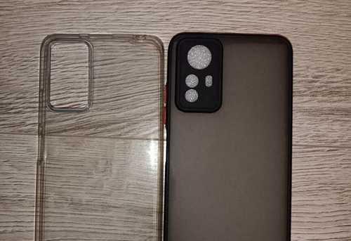 2 чехла + стекло на Xiaomi redmi note 12s