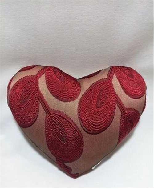 Подушка сувенир игрушка подарок сердце