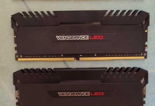 Corsair vengeance led ddr4 red