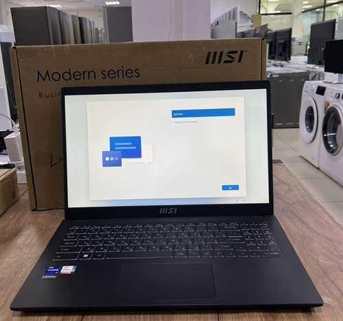 15.6" Ноутбук MSI Modern 15 Core i7-1355U 16/512