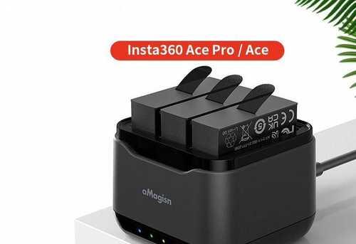 Хаб для зарядки 3 аккумуляторов Insta360 Ace Pro
