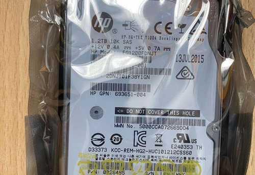 Жесткий диск HP 1.2 тб EG1200fdnjt