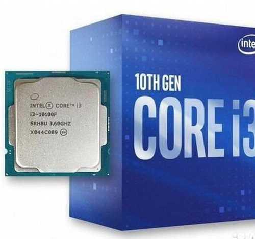 Процессор intel core i3 10100f