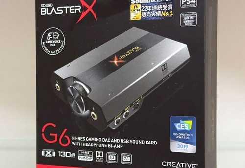 Новая Creative Sound BlasterX G6
