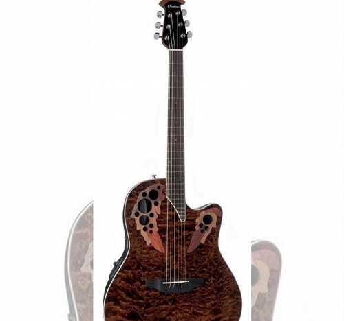 Ovation CE48P-TGE Celebrity Elite Plus Super Shallow Tiger Eye электроакустическая гитара