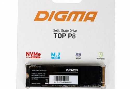 SSD накопитель Digma Top P8 dgst4002TP83T 2тб, M.2