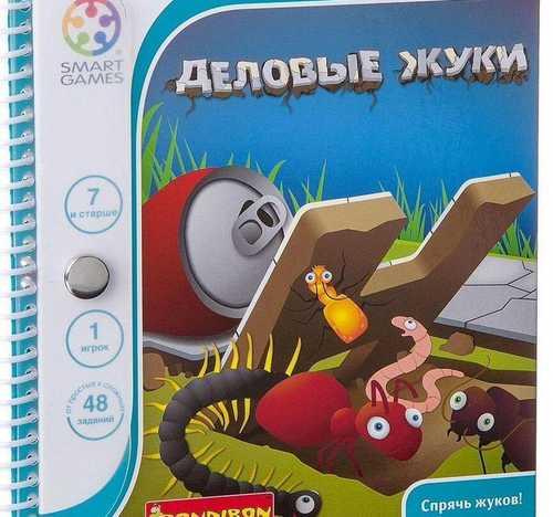 Деловые жуки магнитная игра bondibon SGT 230 RU