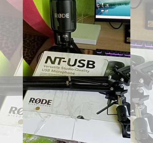 Студийный микрофон Rode NT-USB