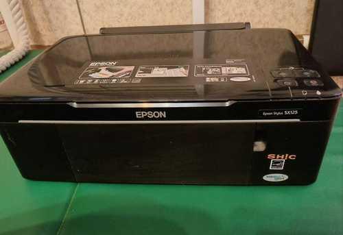 Мфу принтер-сканер Epson Stylus SX125 model C412A