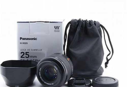 Объектив Panasonic Leica DG Summilux 25mm f/1.4