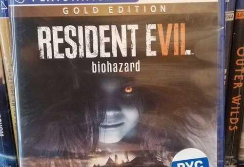 Resident evil 7 (VII) gold edition PS4