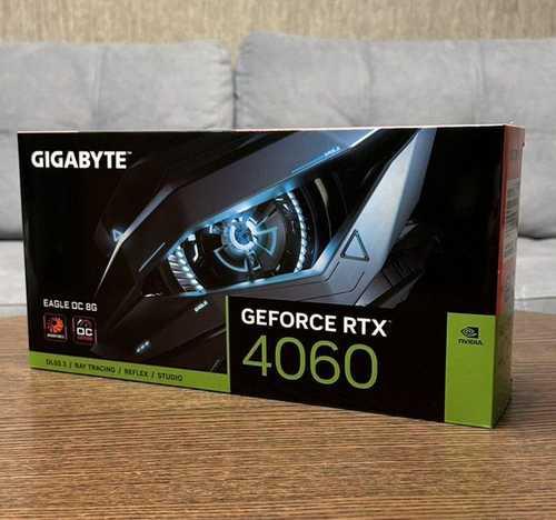 Видеокарта RTX 4060 8gb Gigabyte Eagle