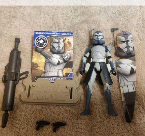 Фигурка star wars clone commander Wolffe