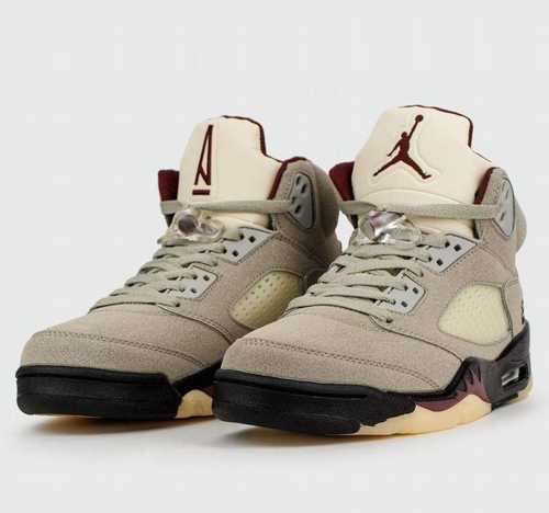 Кроссовки Nike Air Jordan 5 Brown