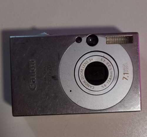 Canon Ixus 70 цифровой фотоаппарат