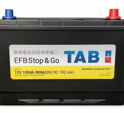 Аккумулятор Tab Stop&Go EFB 105 Ah для Santa Fe