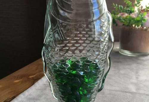Декоративная бутылка в виде рыбы
