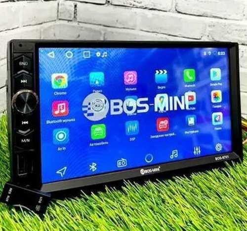 Магнитола Bos Mini 7 дюймов 8701 Pro