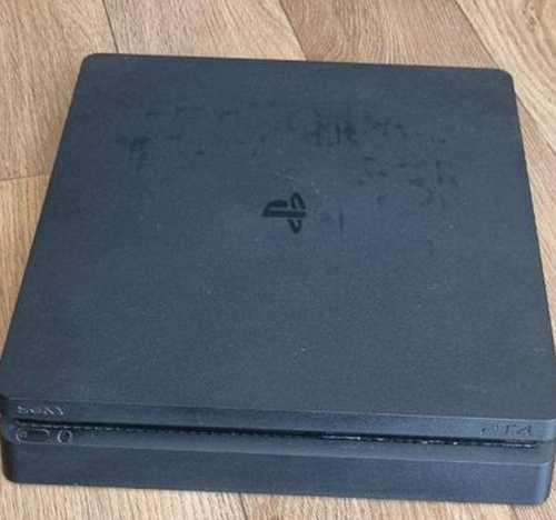 Sony playstation 4 slim 1tb с играми 2 геймпада