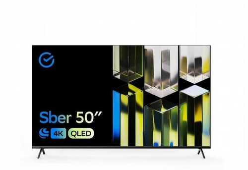 Новый безрамочный телевизор 4к qled 50 дюймов