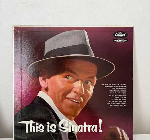 Пластинка Frank Sinatra-This is Sinatra США