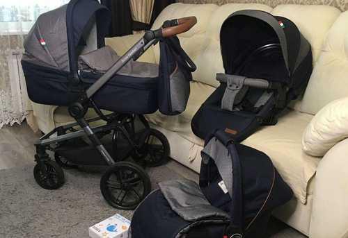 Детская коляска 3в1 Adamex comfort Zuma