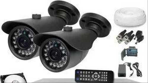 Комплект видеонаблюдения с 2 мя SVI-S322V PRO