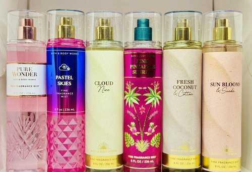 Bath and body works мист(спрей) для тела