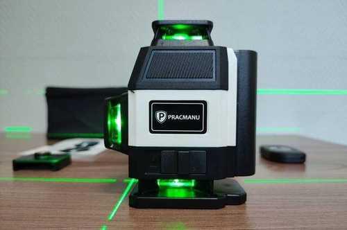 New (Лазерный уровень) Pracmanu LD Green 4D Mini